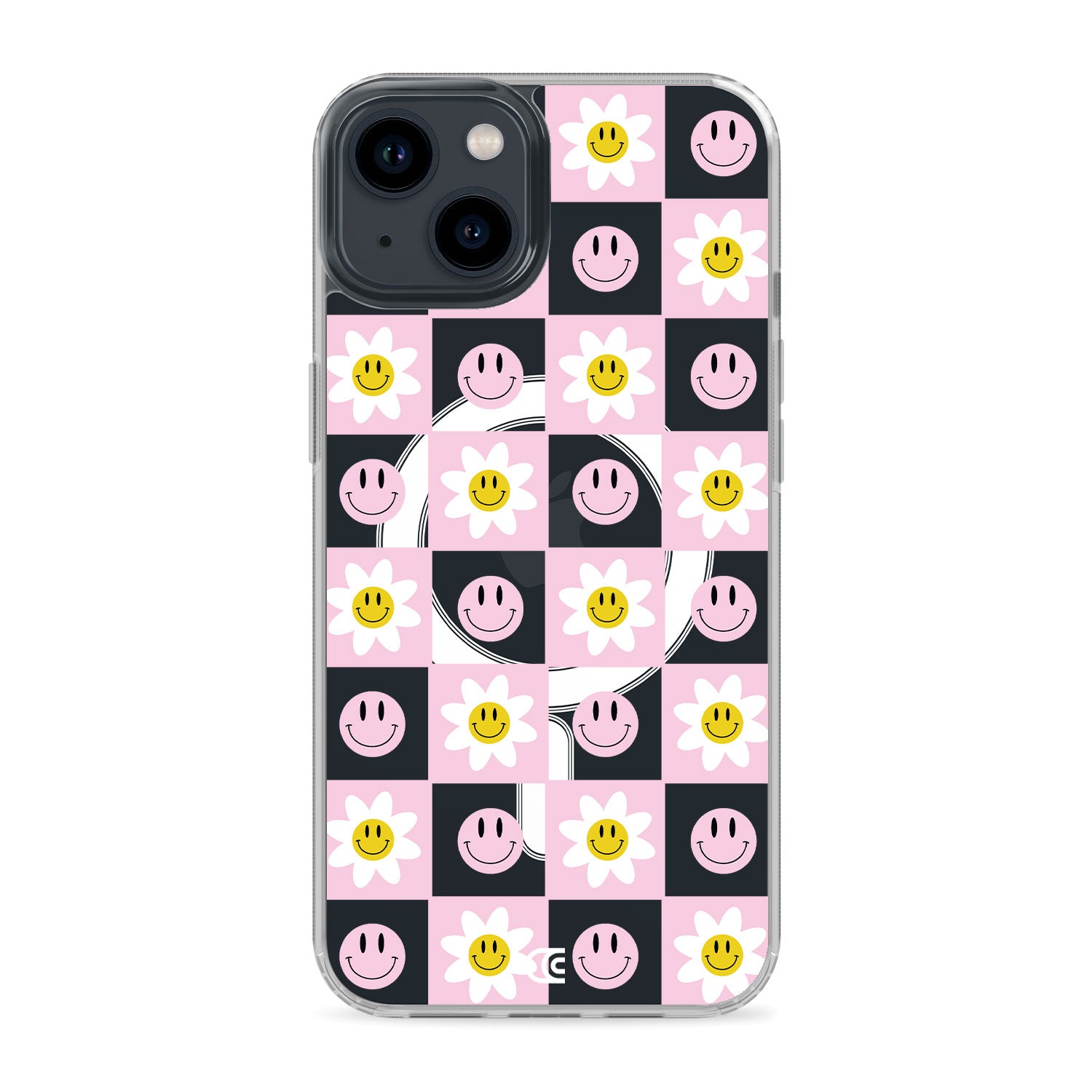 เคส iPhone 13 | Smiley Face Daisy Checker – Case Culture