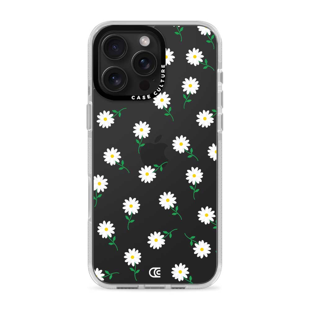 เคส iPhone 16 Pro | Growing White Daisy – Case Culture