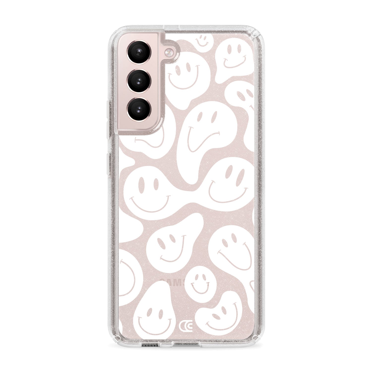 เคส Galaxy S22 Plus | Melting Smiley White – Case Culture