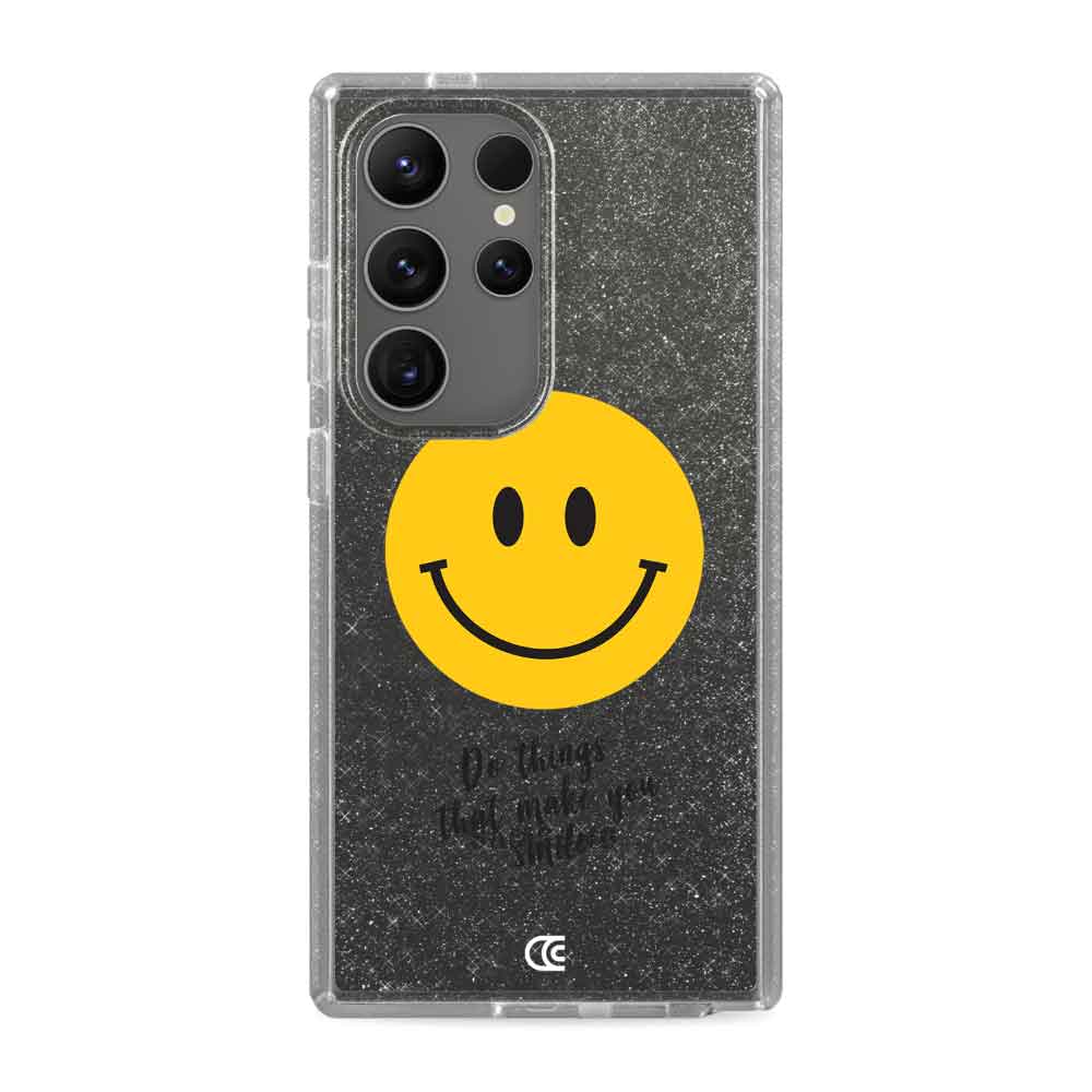 เคส Galaxy S24 Ultra | Make Yourself Smile (Black) – Case Culture