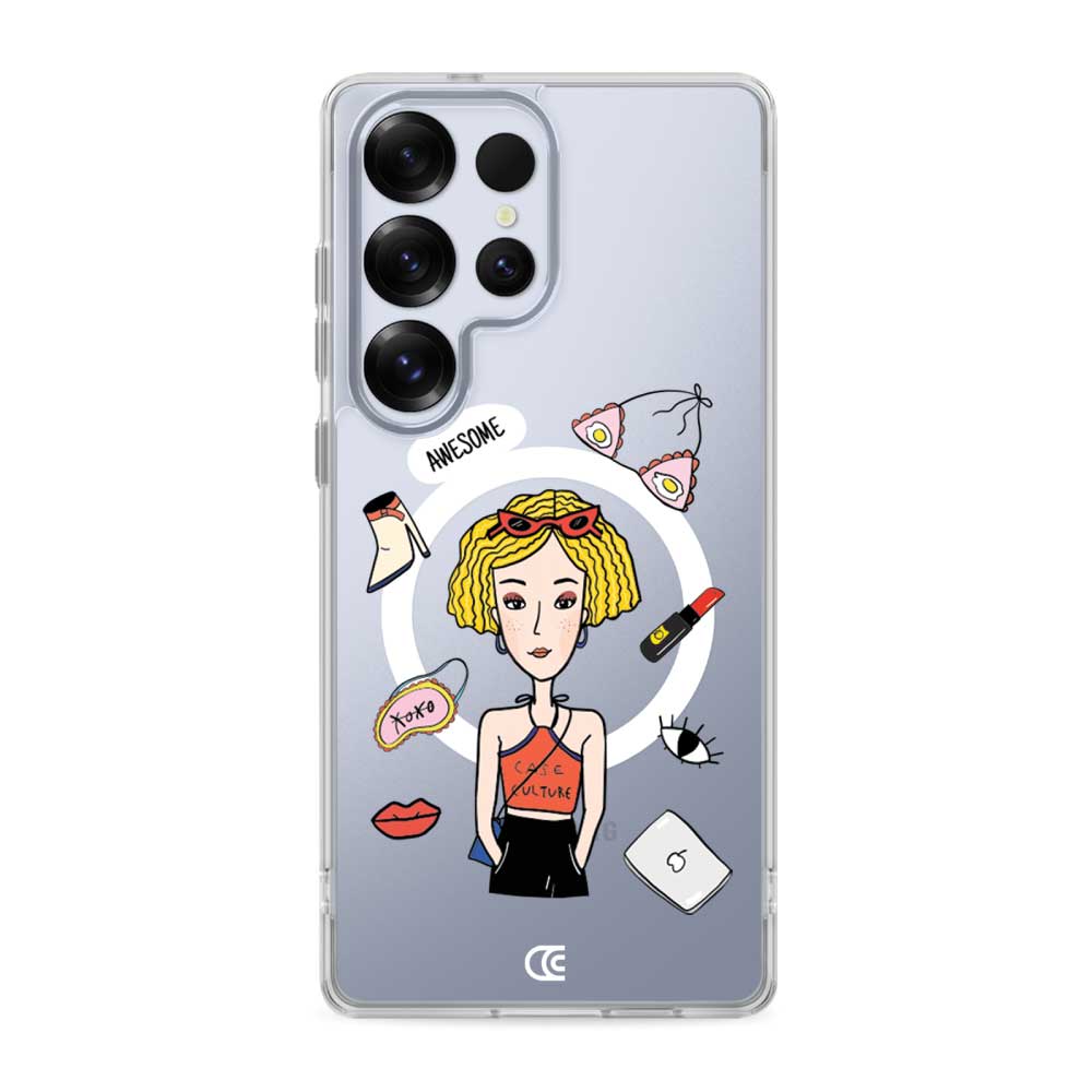 เคส Galaxy S25 Ultra | Awesome Girl – Case Culture