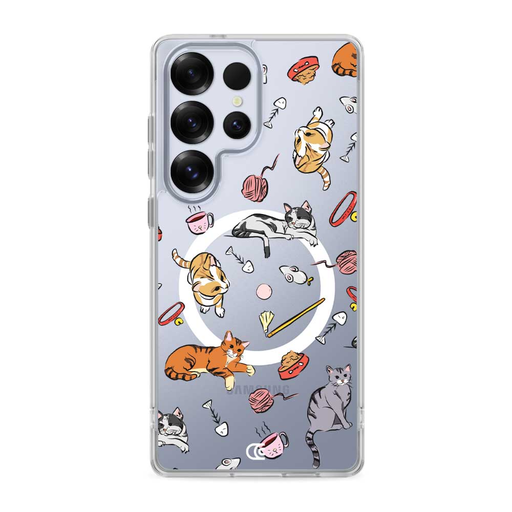 เคส Galaxy S25 Ultra | Cat Gang – Case Culture
