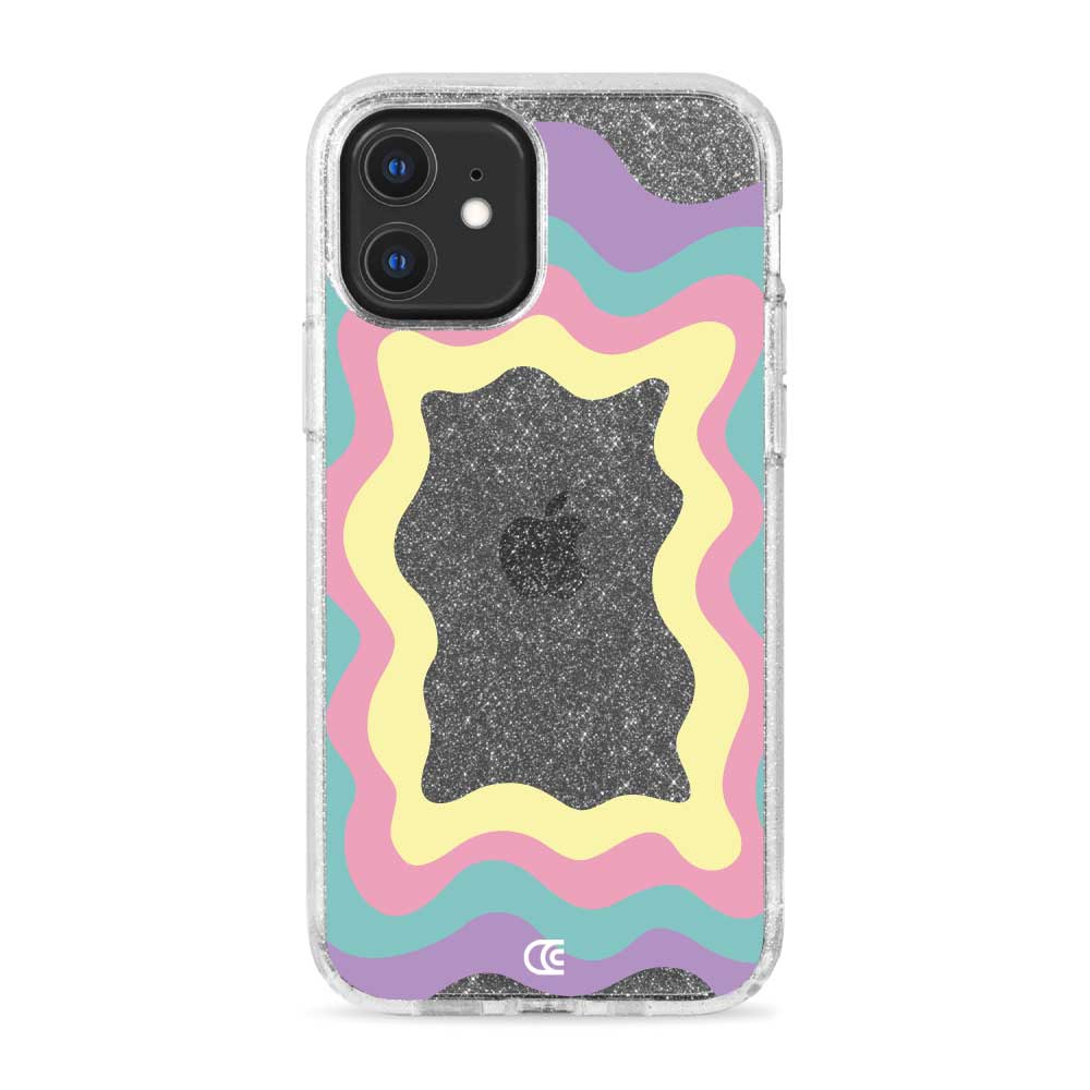 เคส iPhone 12 | Pastel Wiggle Frame – Case Culture