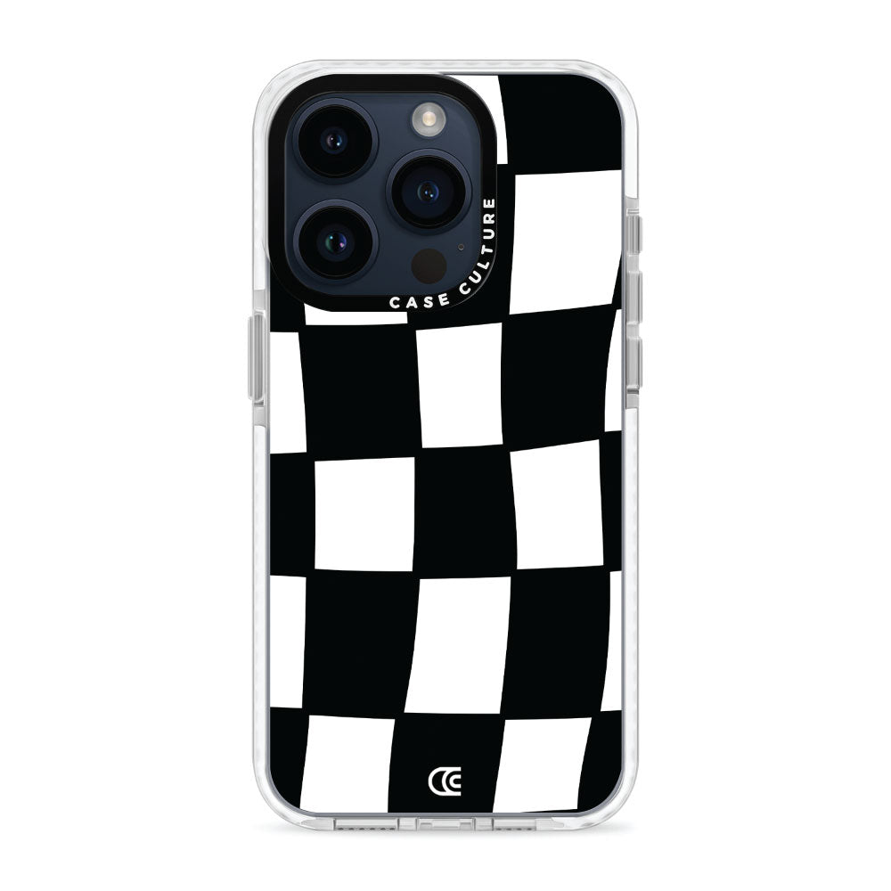เคส iPhone 15 Pro | Checkered Racing Flag – Case Culture