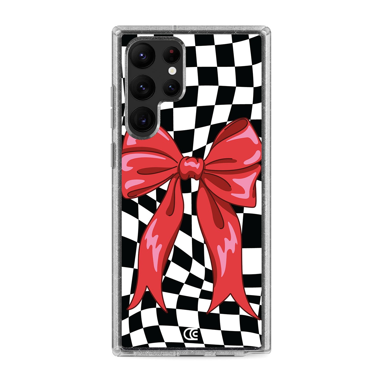 เคส Galaxy S22 Ultra | Red Bow Checker – Case Culture