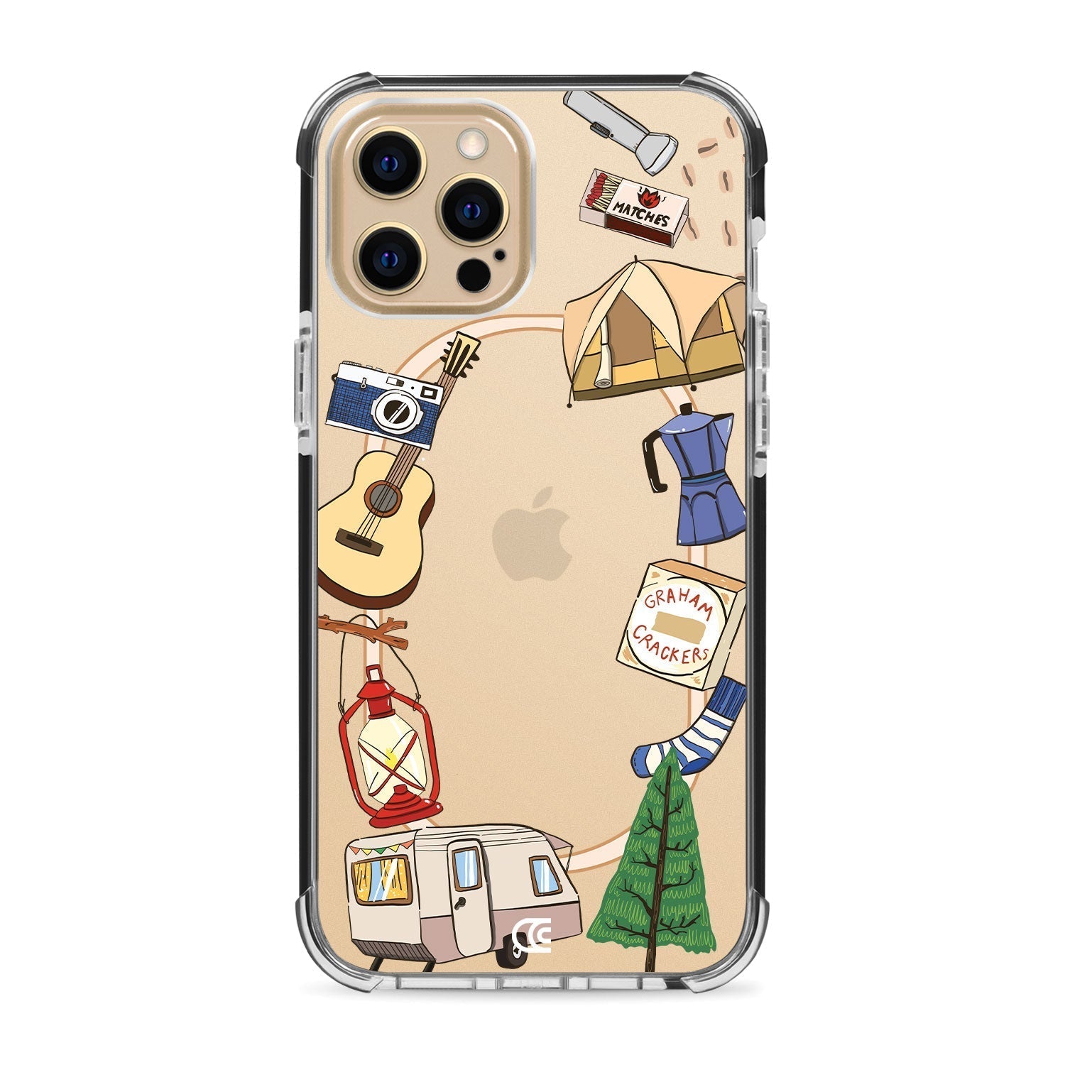 เคส iPhone 12 Pro | Photo Case (Camping Frame) – Case Culture